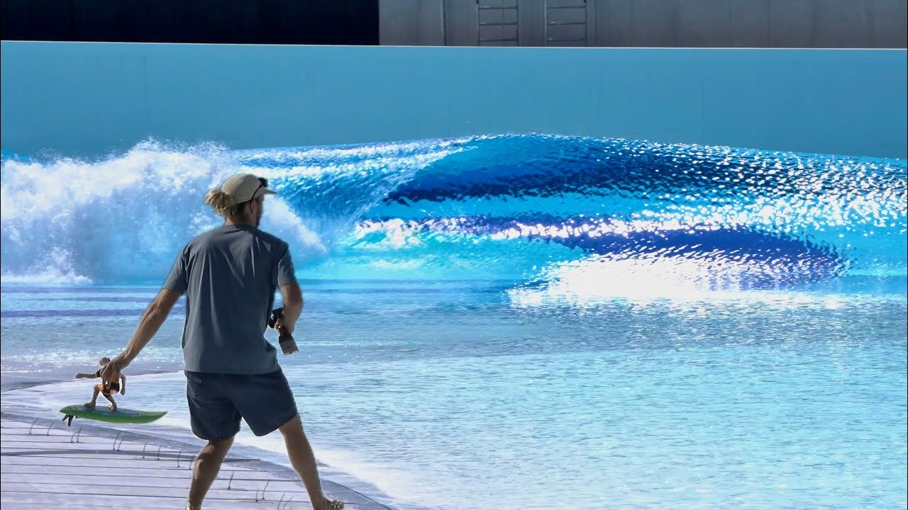 Toy Surfer VS Perfect Wave