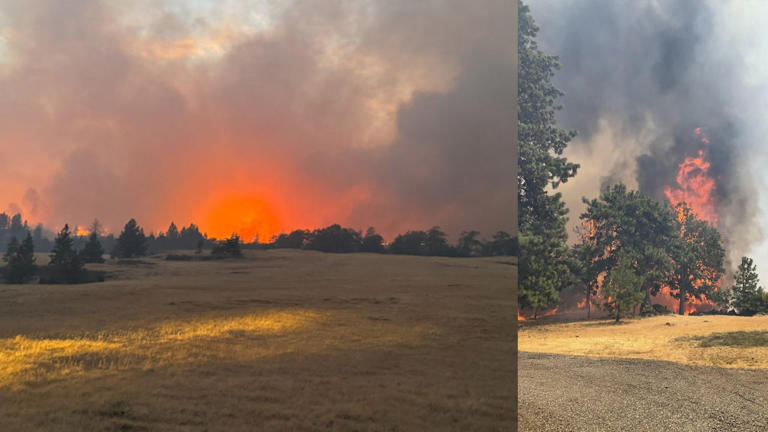 Burdoin Fire in WA grows to 11,248 acres with 13% containment