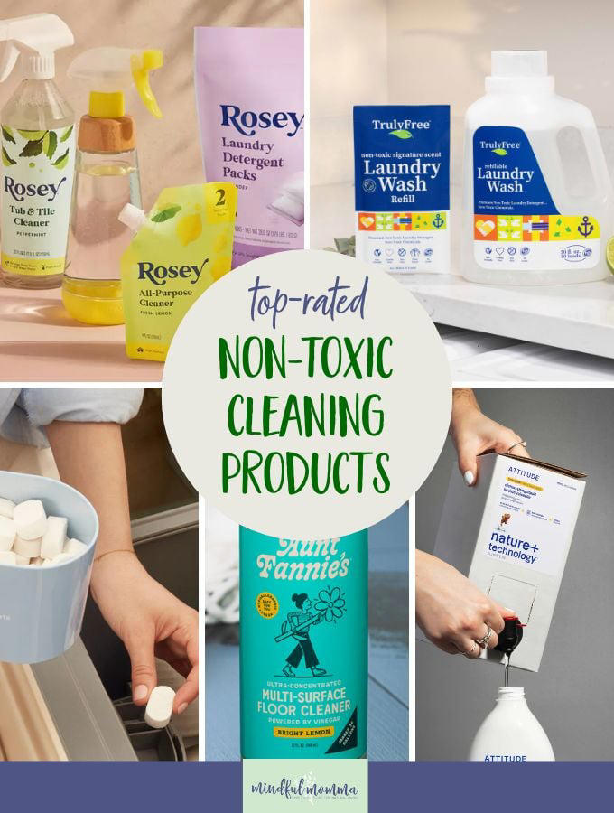 Best Non Toxic Cleaning Products To Tackle The Whole House