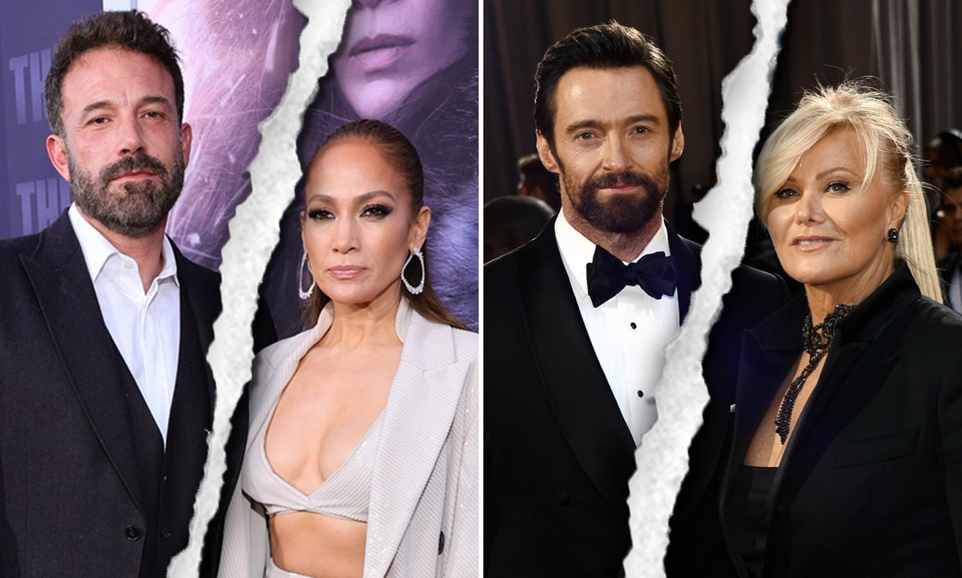 The delicious new way to tell a celebrity has split from lover BEFORE they announce it