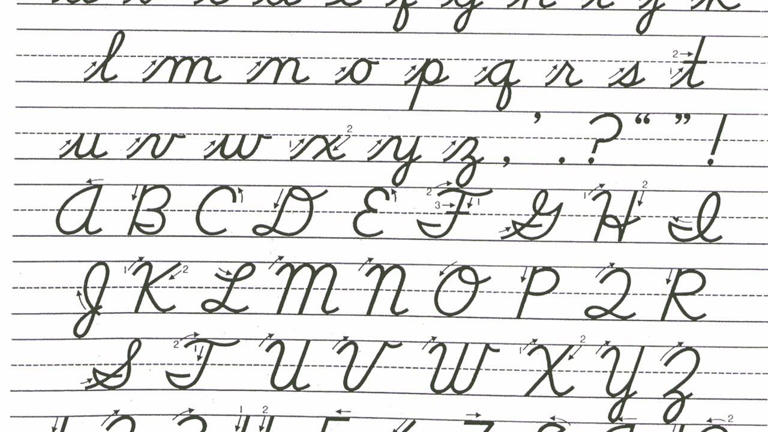Some Ga. parents excited about return of cursive to schools