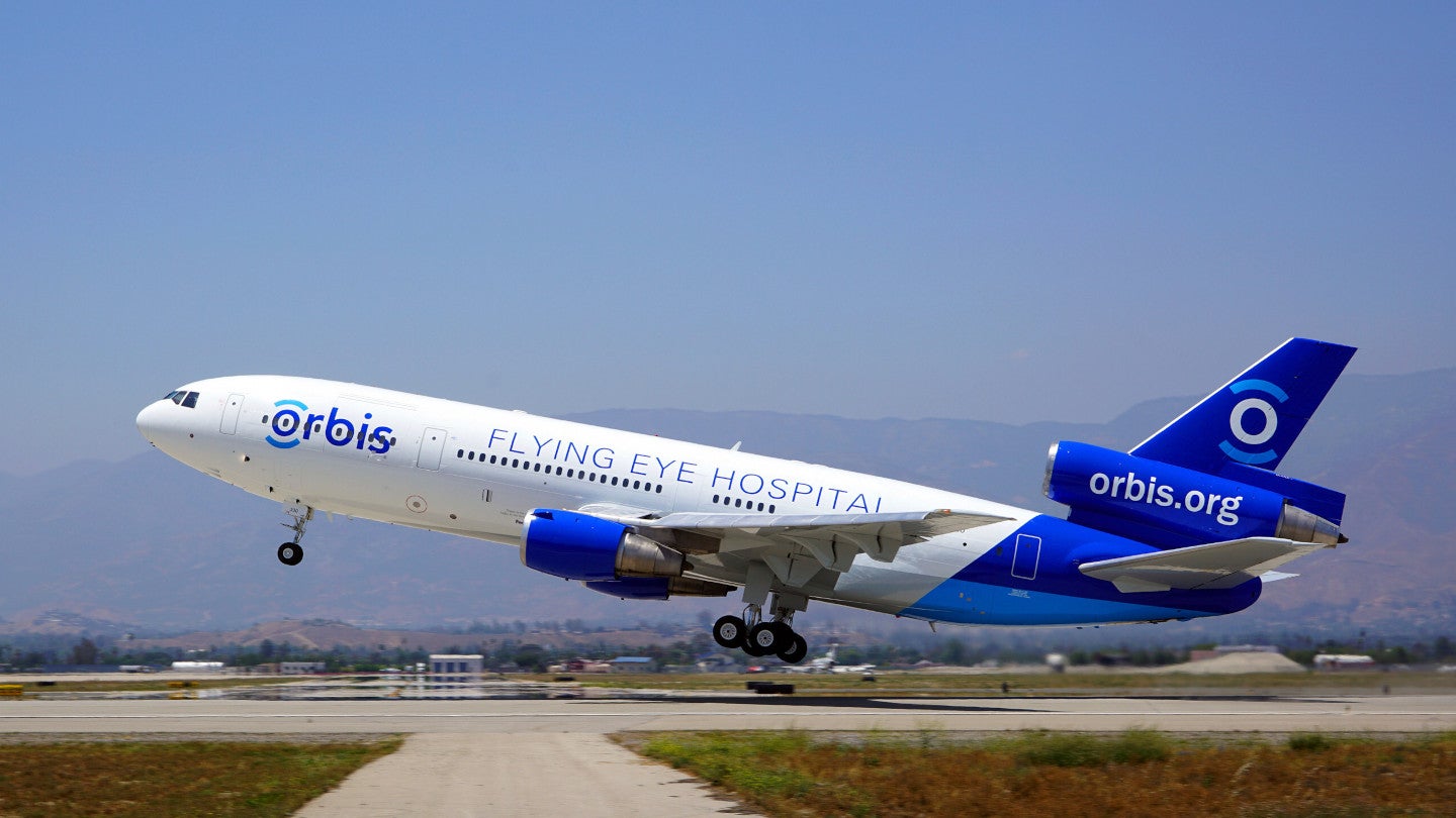 Orbis Flying Eye Hospital training project begins in Rwanda