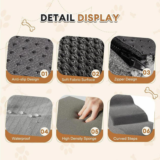 Pet owners love this $30 non-slip bed ramp for preventing back pain in ...