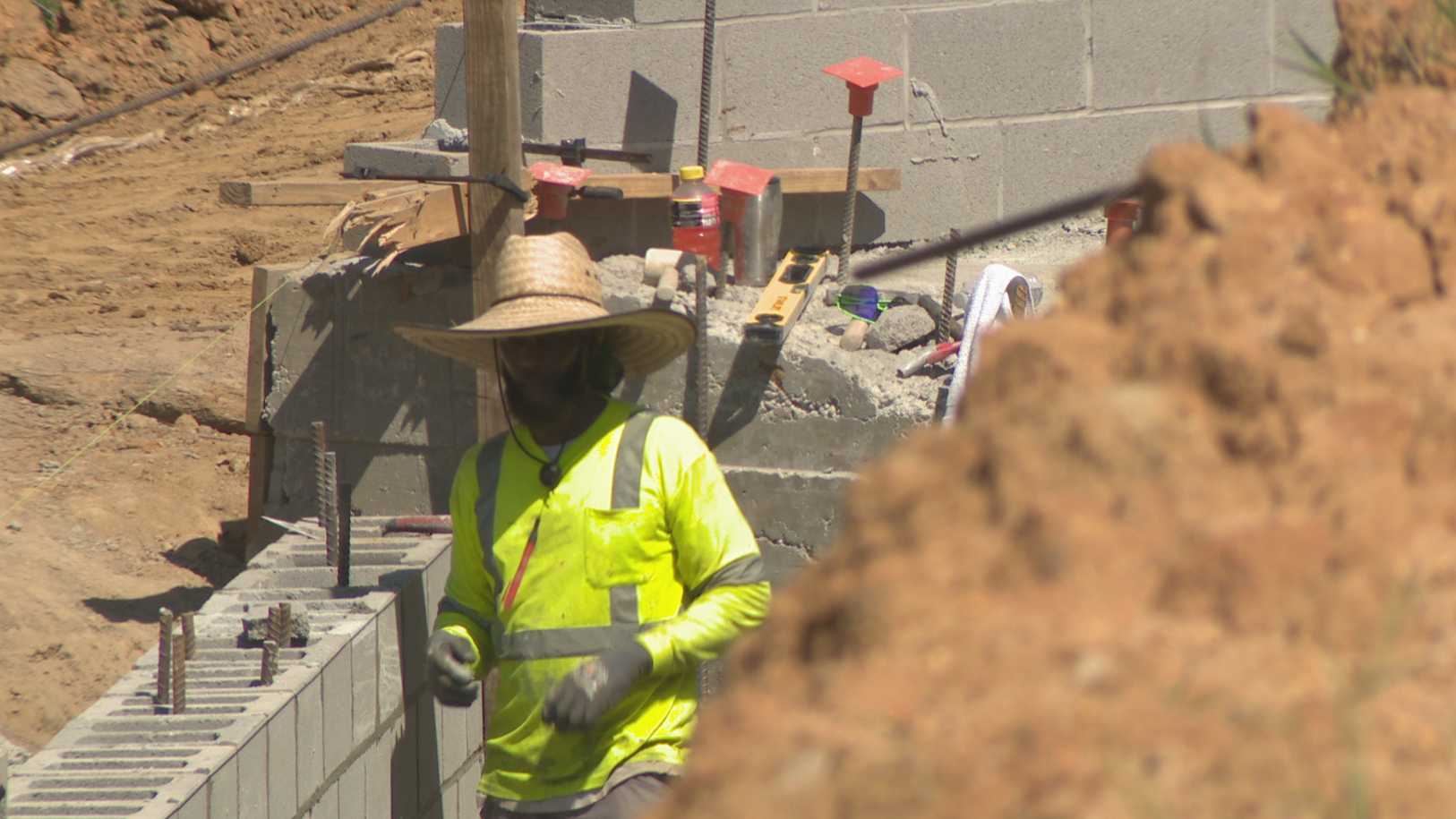 Construction workers and firefighters face extreme heat challenges in Jackson