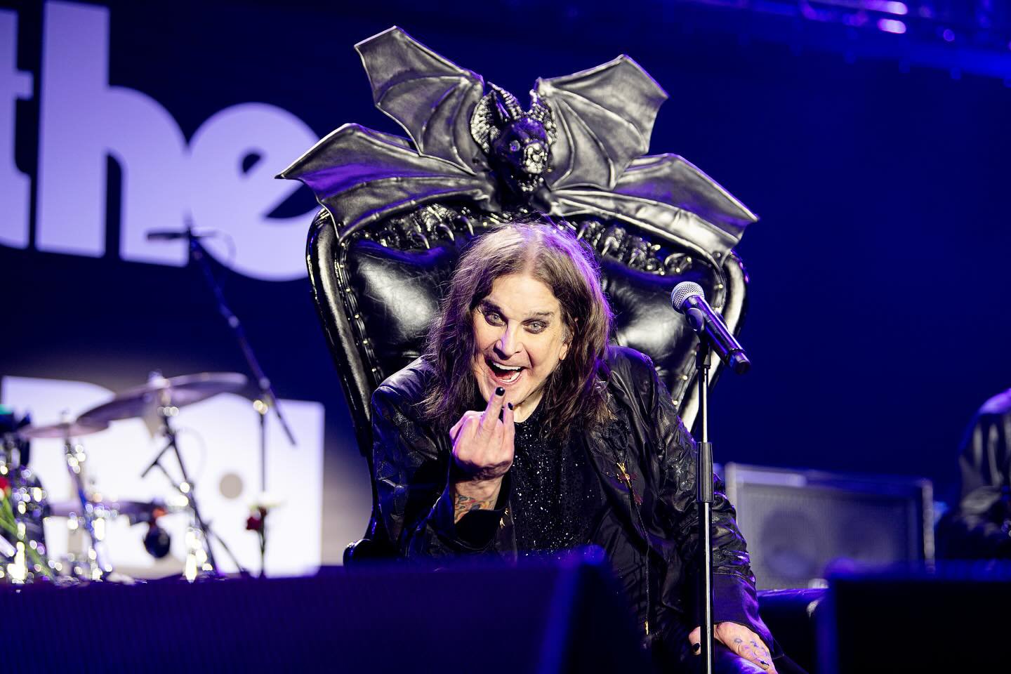 Ozzy Osbourne's message during final performance