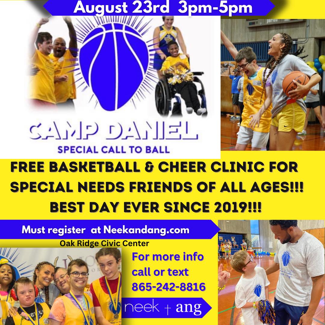 Annual Camp Daniel, a special needs basketball and cheer clinic ...