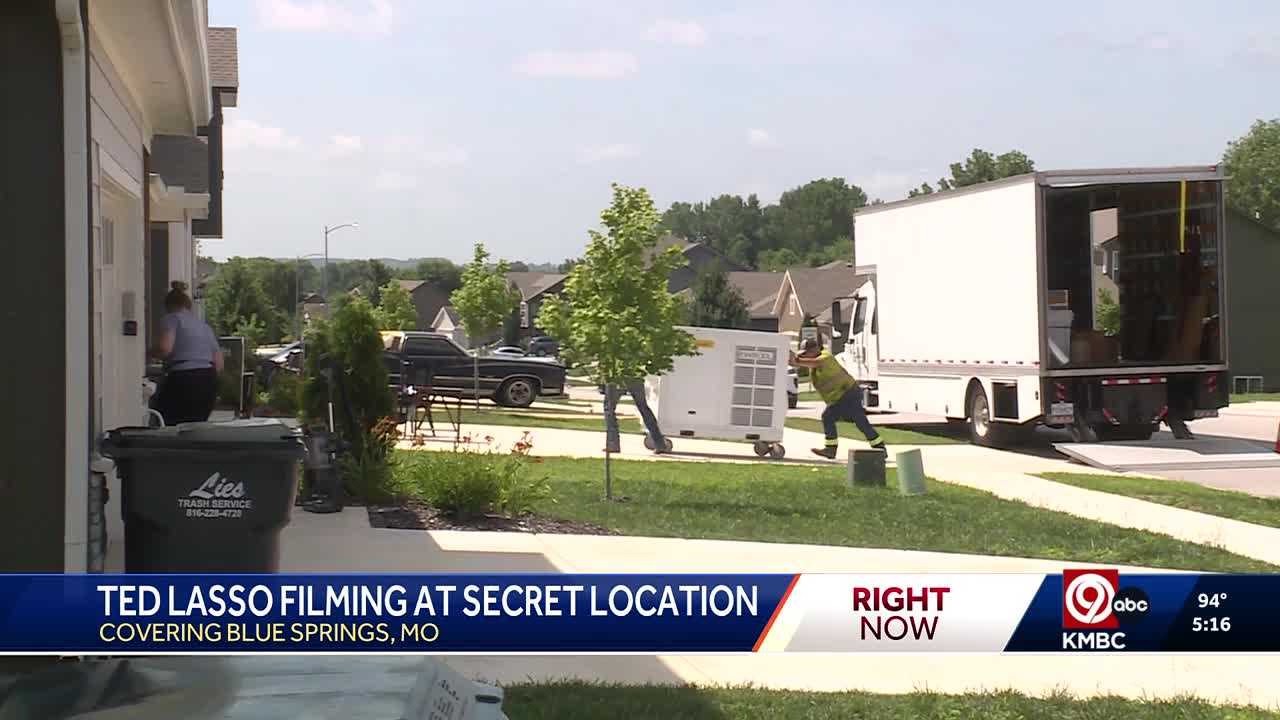 After stops in Kansas City, Ted Lasso filming moves to Blue Springs ...