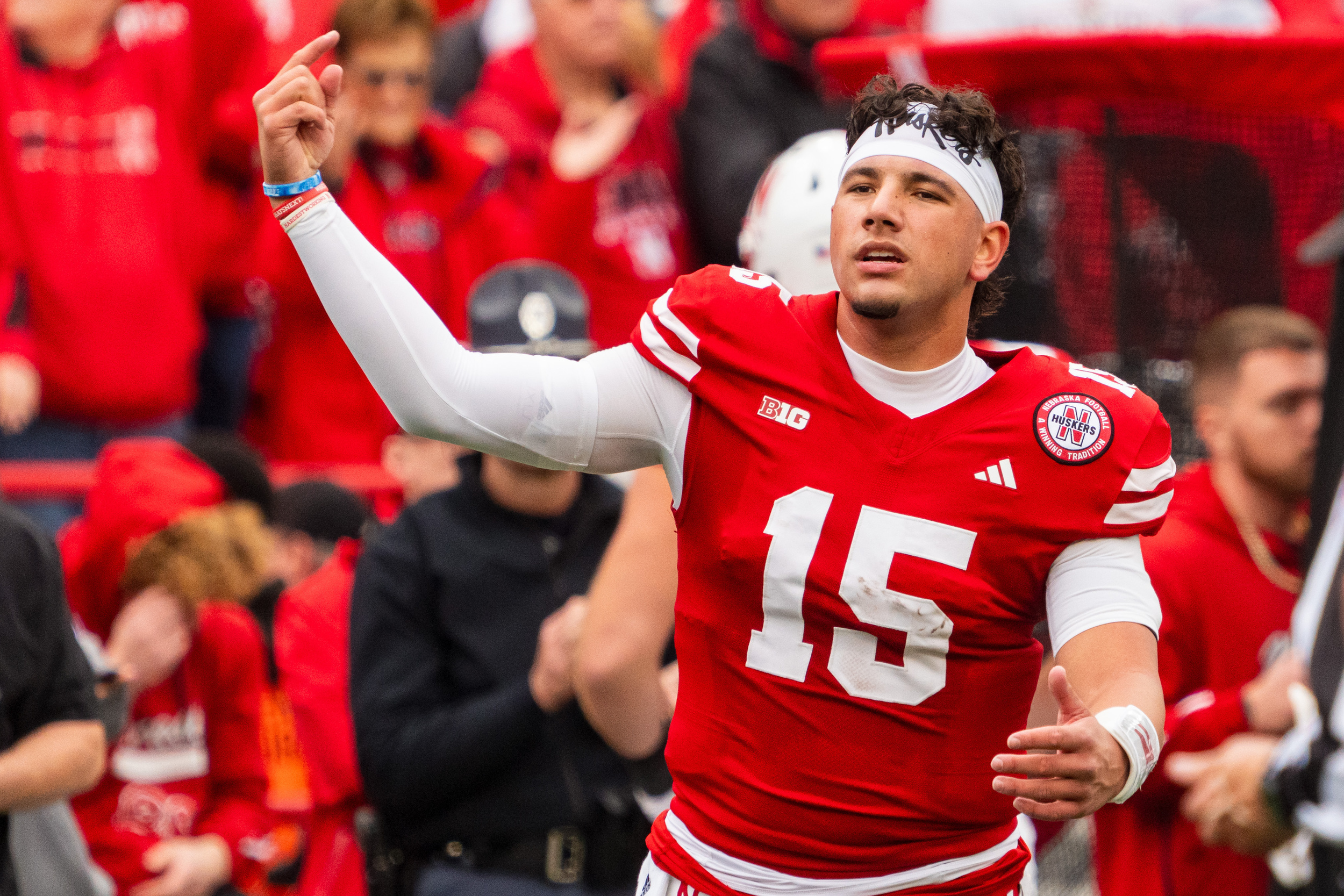 Nebraska's Matt Rhule makes bold claim about Dylan Raiola's leadership ...