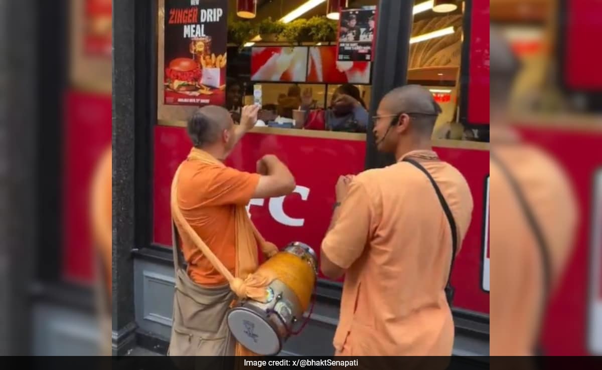 Watch: ISKCON Devotees Chant 'Hare Krishna' Outside KFC In Response To ...