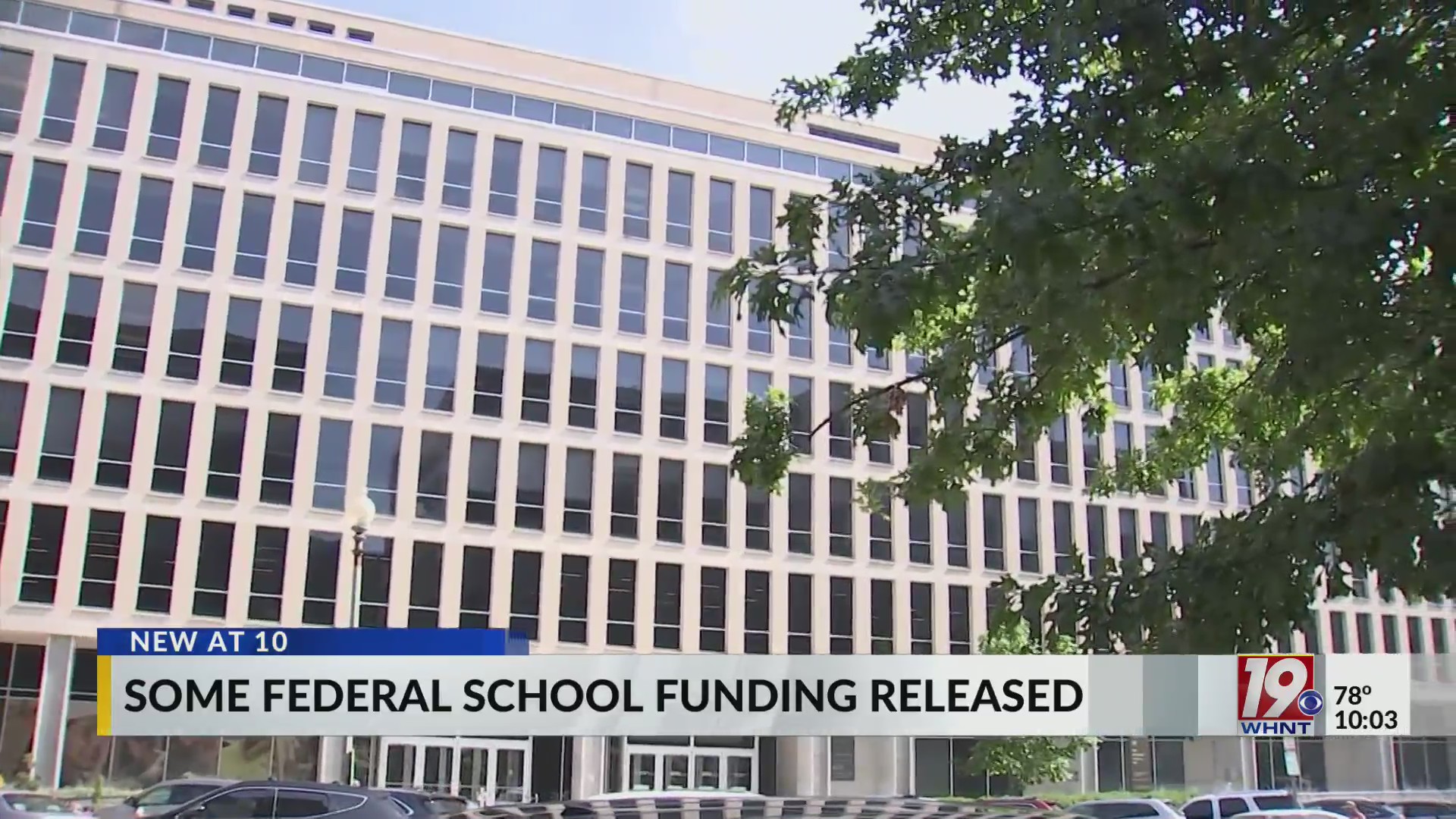 Some Federal School Funding Released | July 22, 2025 | News 19 at 10 p.m.