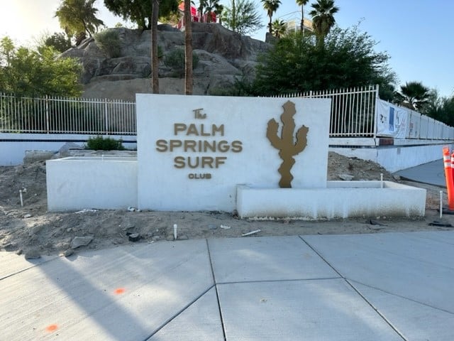 Palm Springs Surf Club will install ‘living wall’ to address noise ...
