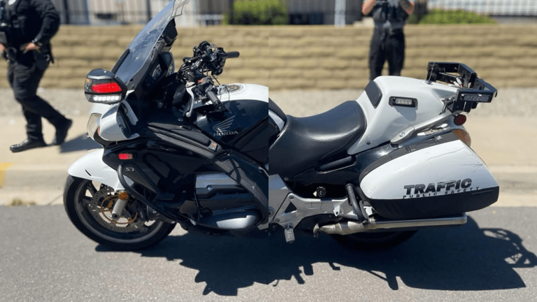 Armed motorcycle cop was actually impersonator with felony convictions ...
