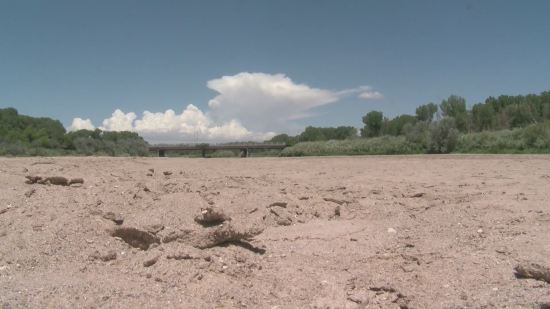 Rio Grande once again goes dry in Albuquerque