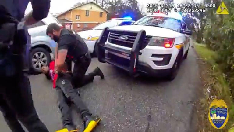 Florida police under fire as video of Black man punched, dragged by ...