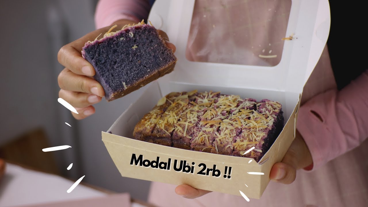 Modal Ubi Rp 2.000 Dah Biasa Jualan Cake 40rb! Resep Cake Ubi Ungu Bisa Dikukus & Dioven