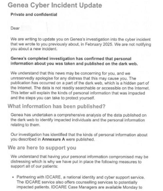 Patients of one of Australia's largest IVF clinics have their medical ...