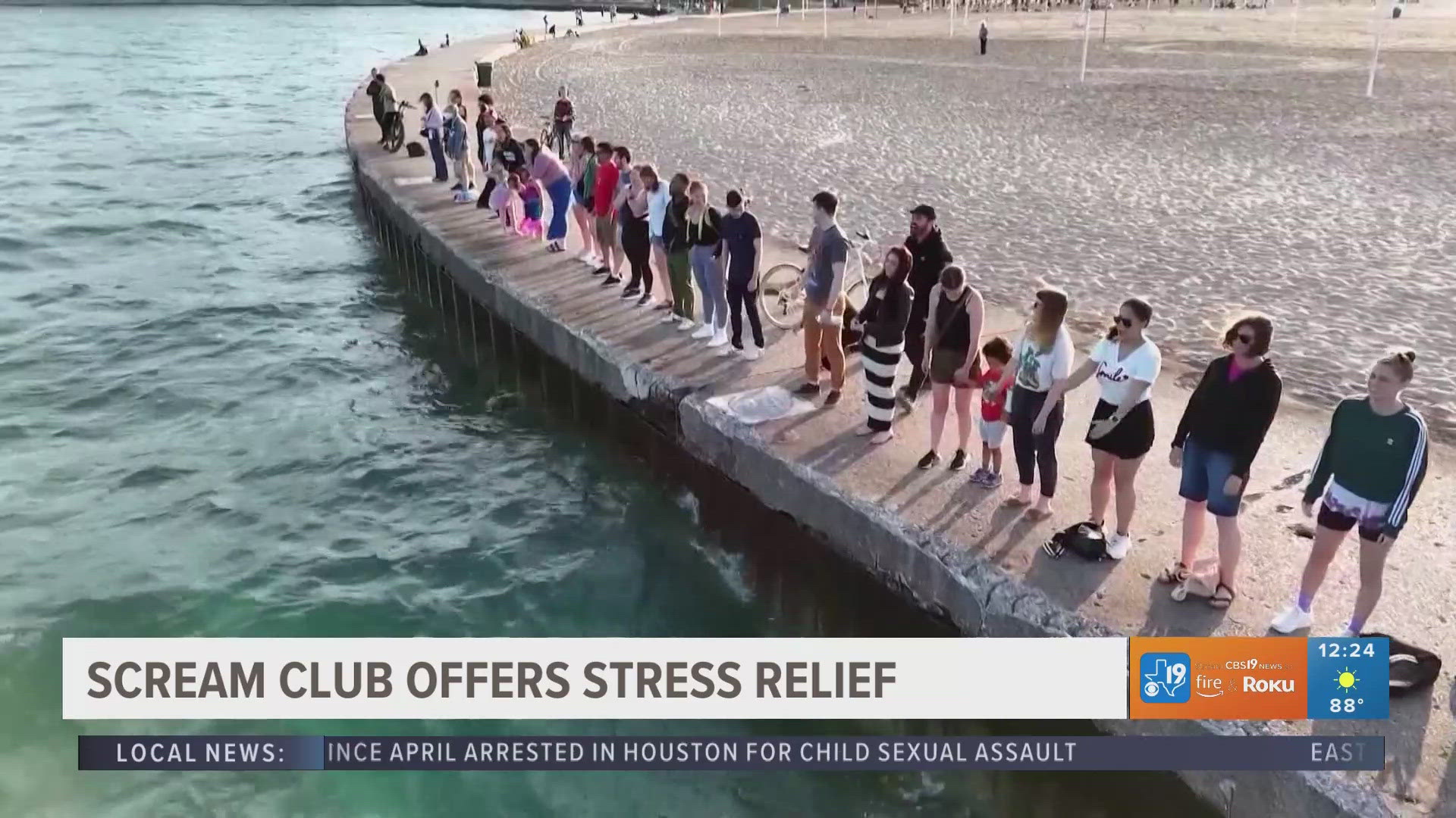 Scream club offers stress relief