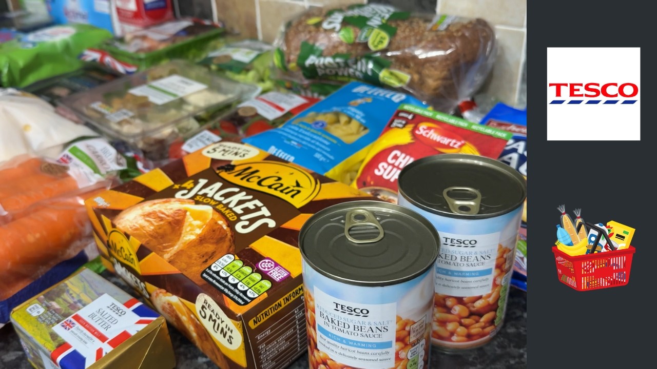 Tesco Scotland Grocery Haul | UK Family Food Shop | 16th November Haul
