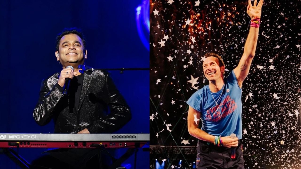AR Rahman pulls off a Chris Martin at US concert amid Coldplay kiss cam row. Watch