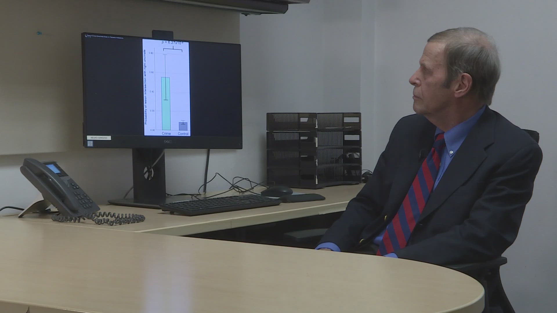 Colorado researcher links brain damage to criminal behavior