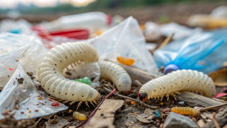 🐛 These "plastic-eating" caterpillars turn plastic into body fat