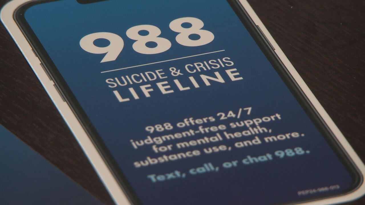 988 crisis hotline hits three year anniversary