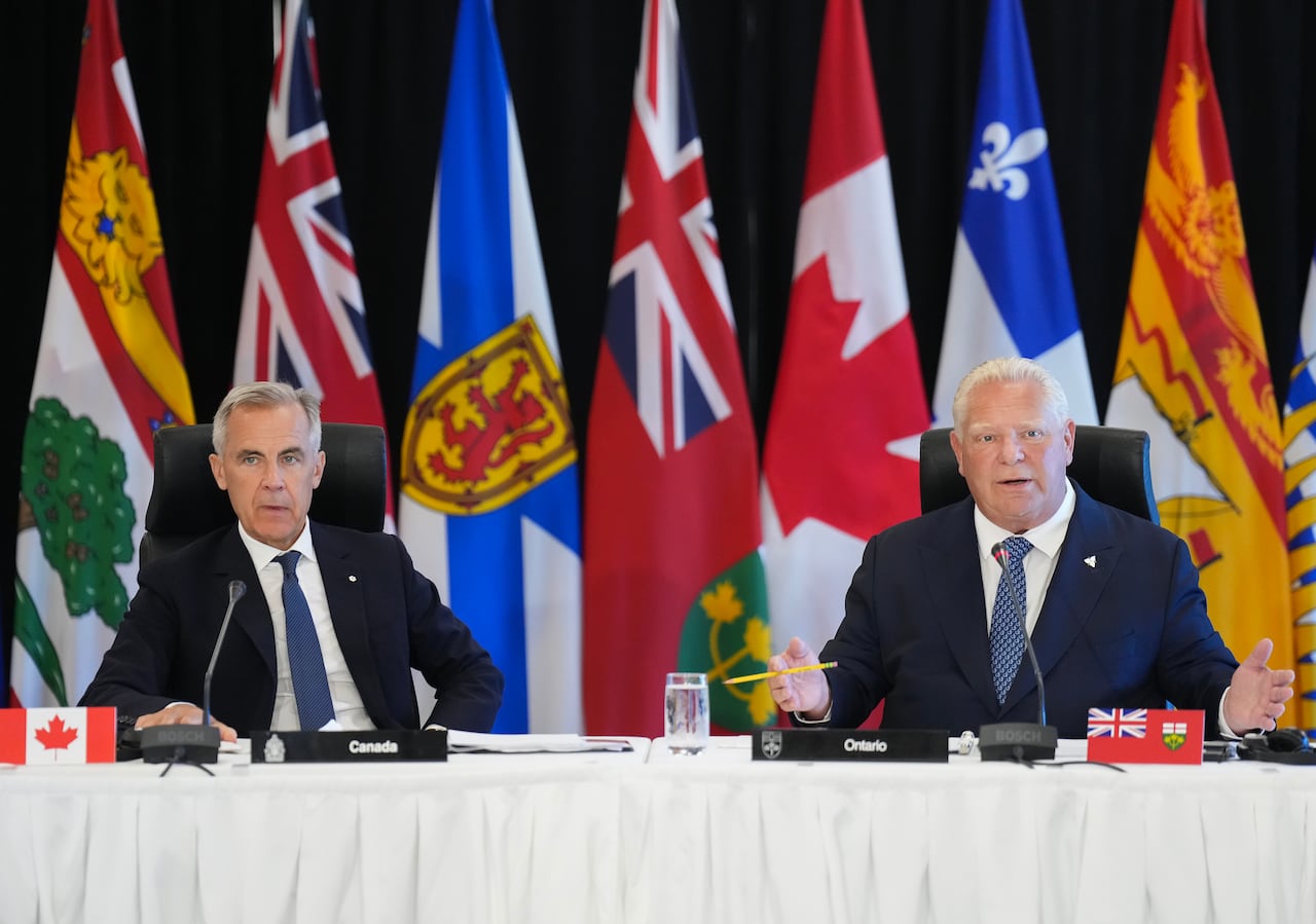 Ford praises Carney after late-night fireside chat at Muskoka cottage