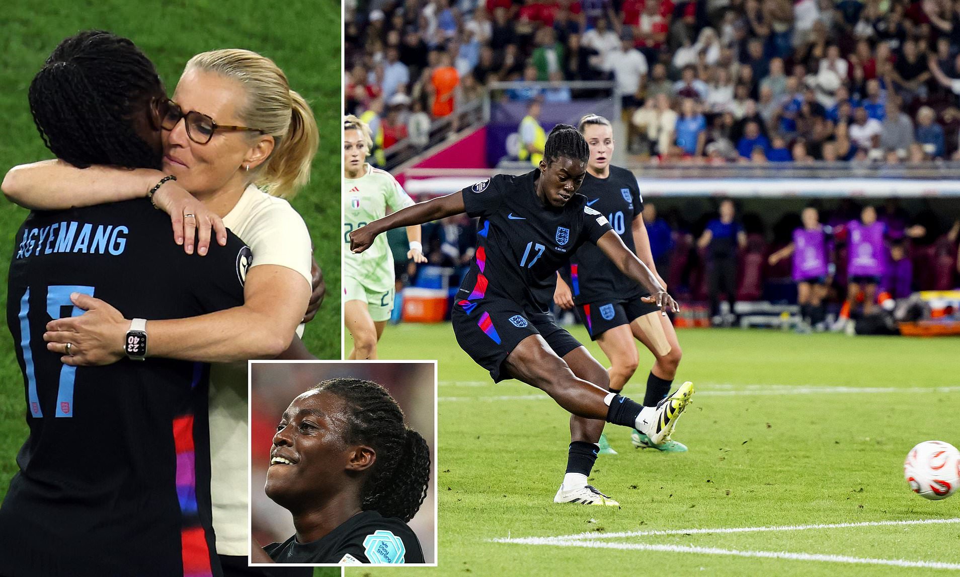 England's new teenage hero Michelle Agyemang opens up on rise from ball ...