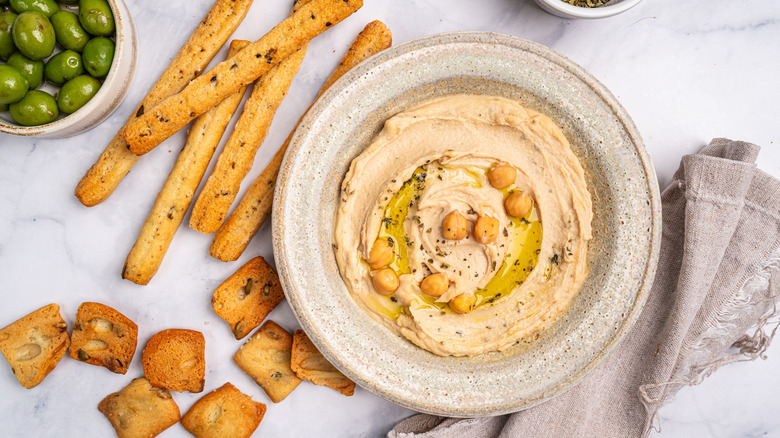 Give Hummus An Umami Boost With A Simple Seafood Addition