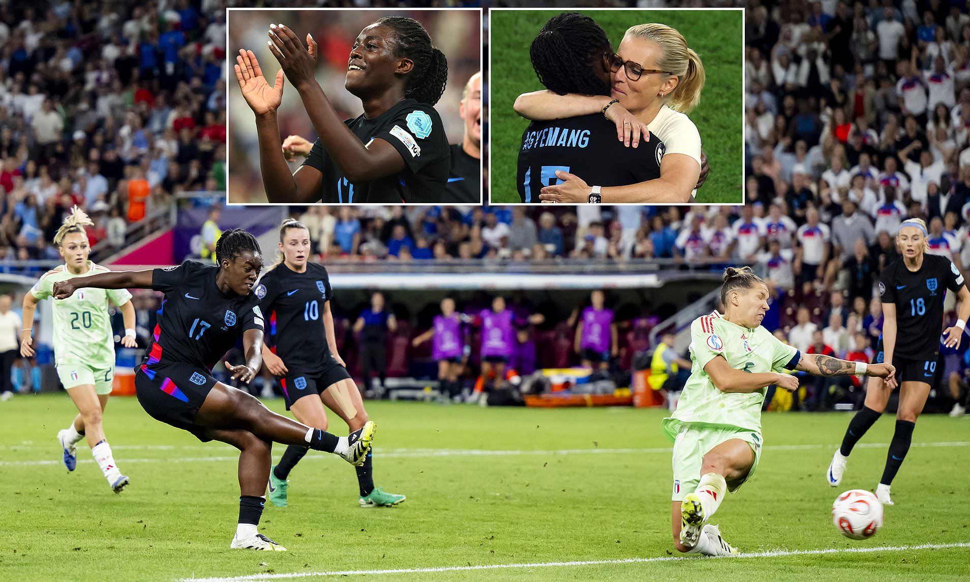 England's new teenage hero Michelle Agyemang opens up on rise from ball ...