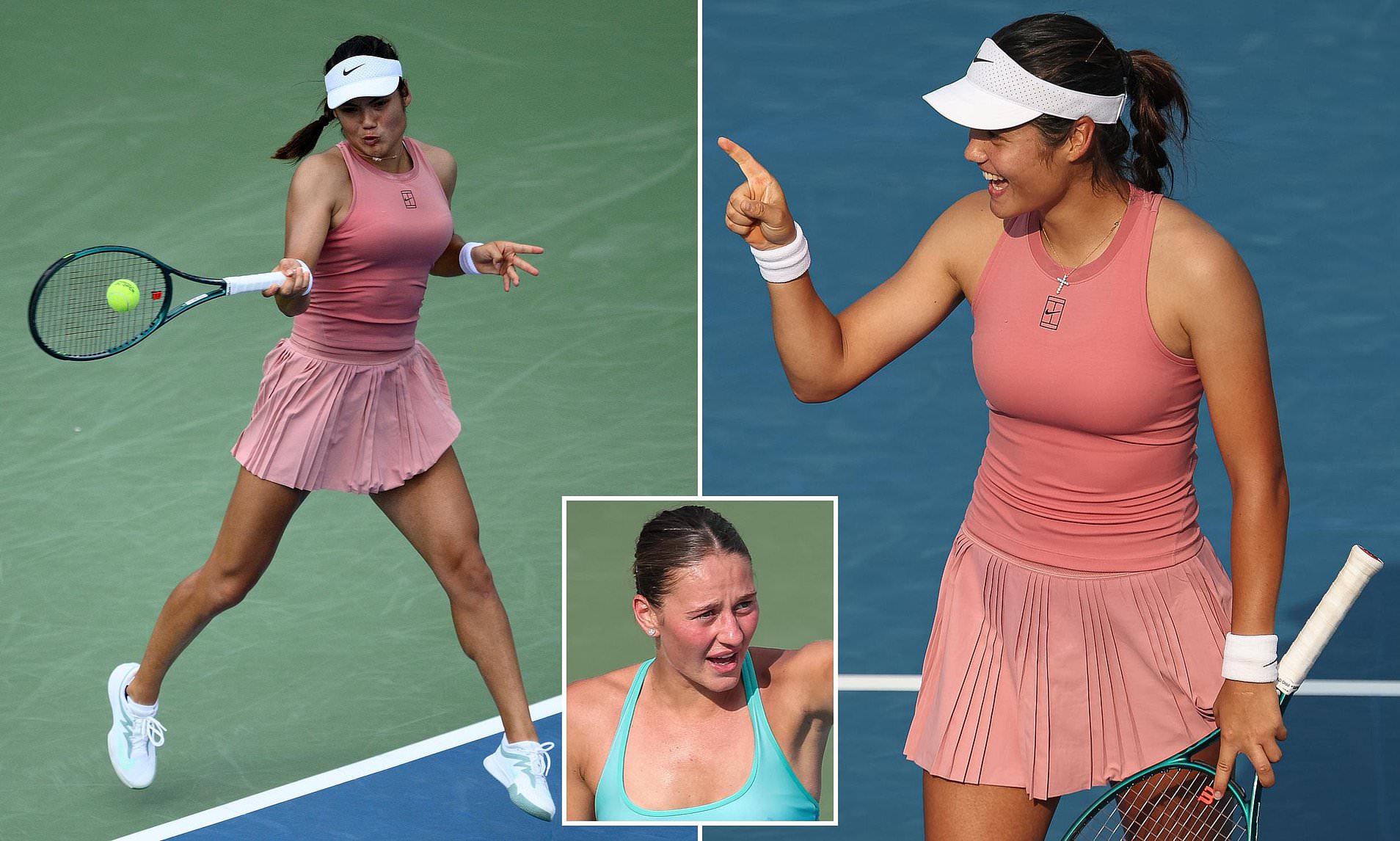 Emma Raducanu gets US Open prep off to a pitch-perfect start with ...