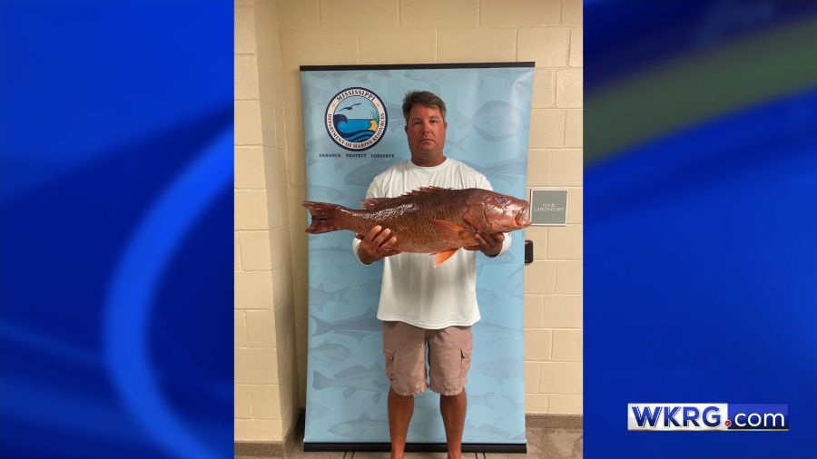 Ocean Springs man’s great snapper breaks Mississippi saltwater fishing ...