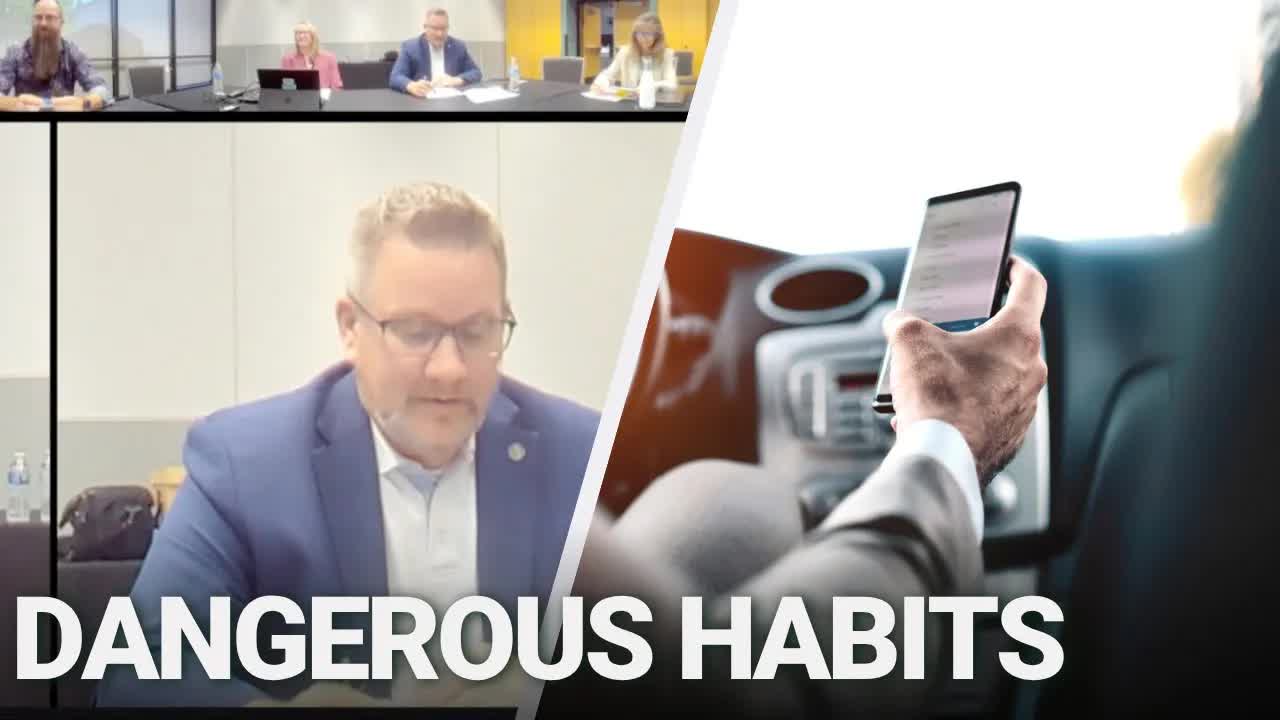 Drivers using GPS trackers still speed and text behind the wheel