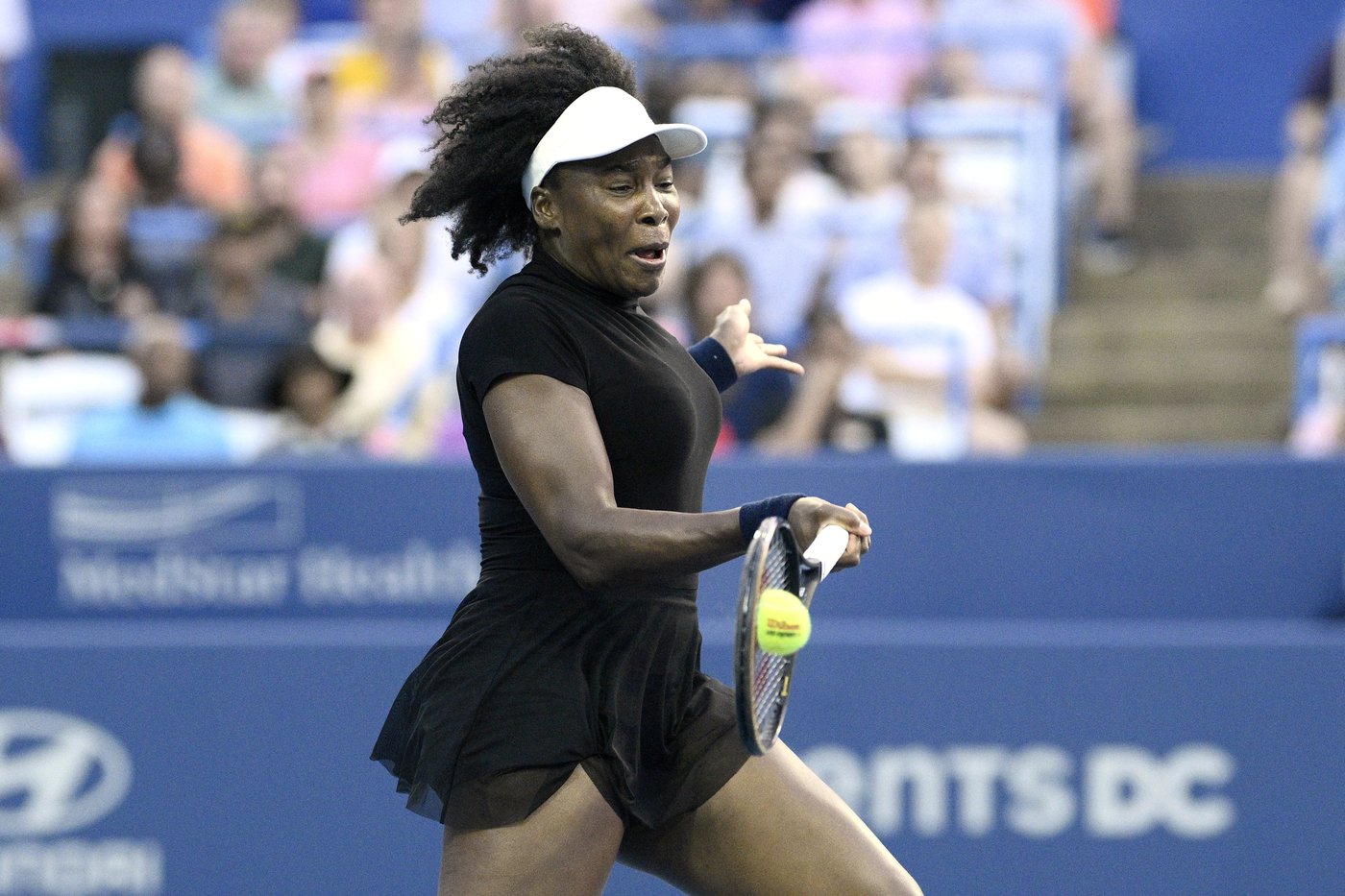 Washington : Venus Williams gagne un match de simple à 45 ans