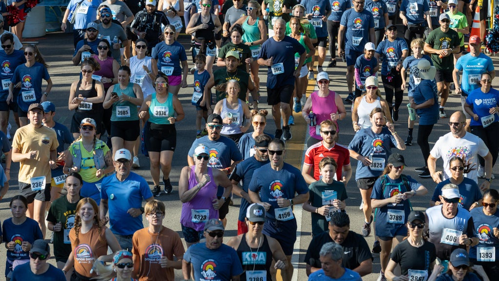 Thousands participated in Denver's Donor Dash 2025, raising money and ...