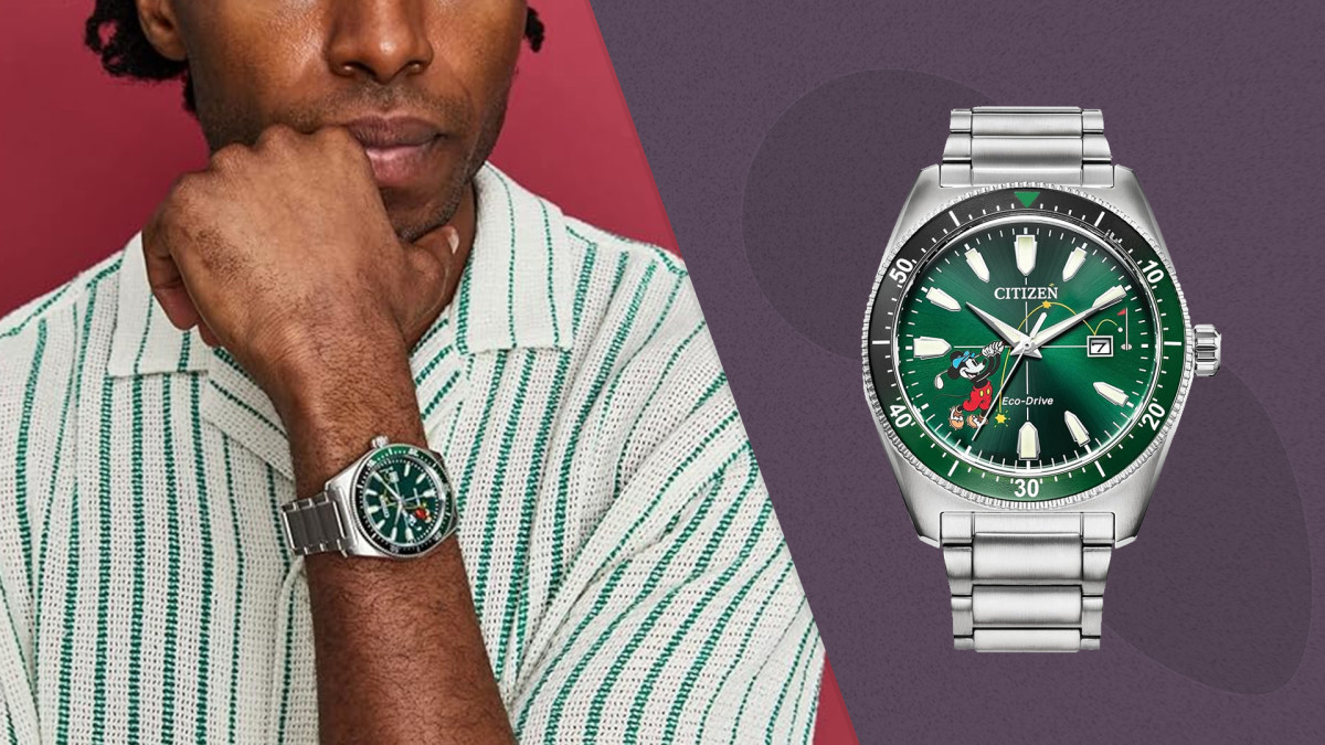 Citizen's Eco-Drive Mickey Golf Watch Is 50% Off Right Now, and It's ...
