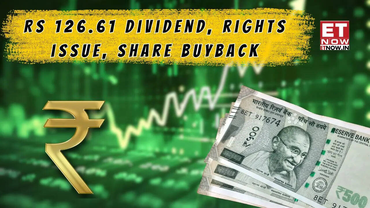Rs 126.61 Dividend, rights issue, share buyback: 19 stocks turn ex-date ...