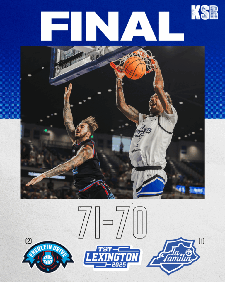 FINAL: La Familia’s 4th quarter comeback comes up short in 71-70 loss to Eberlein Drive