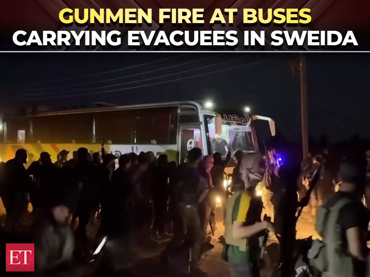 Syria crisis: Chaotic scene in Sweida as armed men open fire on ...