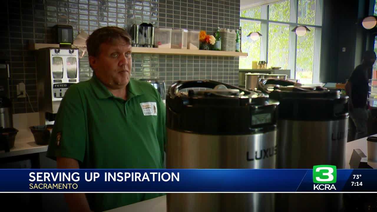 Pouring with purpose: Blind coffee shop owner brews up inspiration in Sacramento's River District