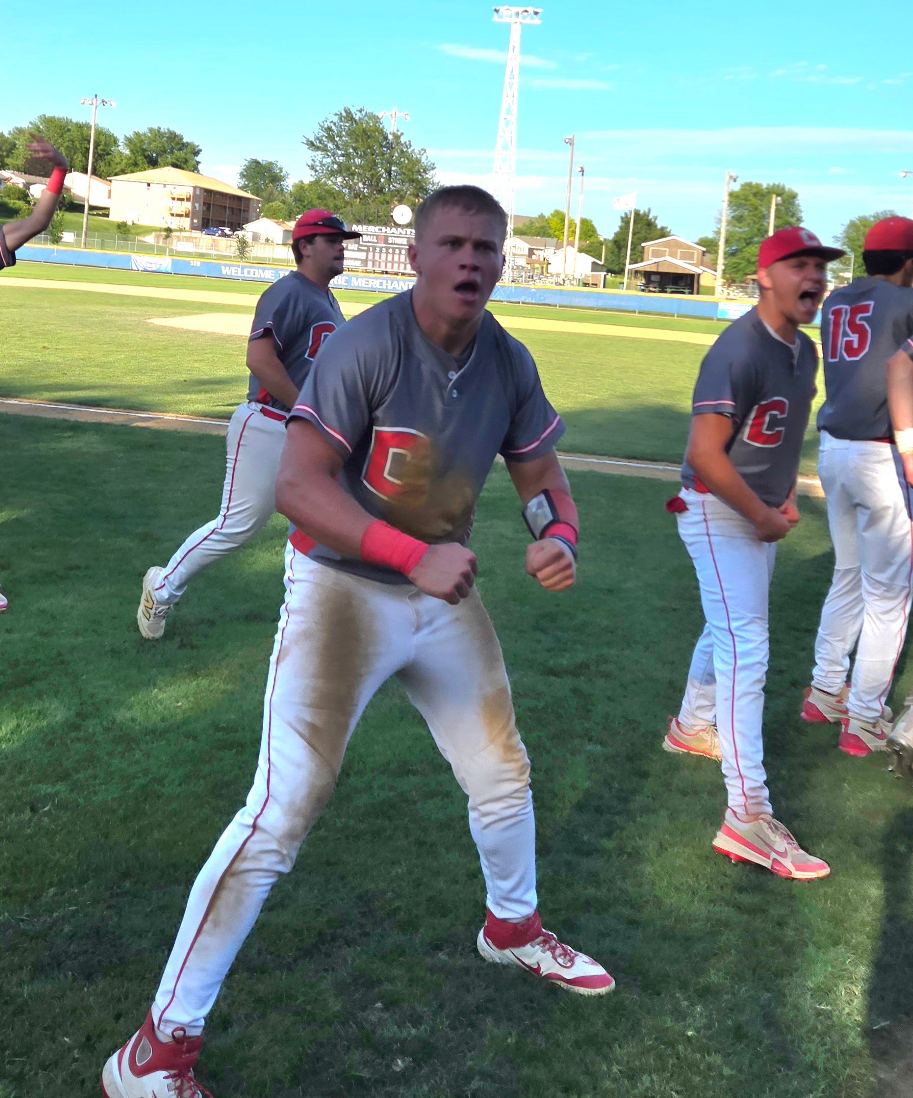 Late tag at home secures a Chariton Iowa state baseball quarterfinal ...