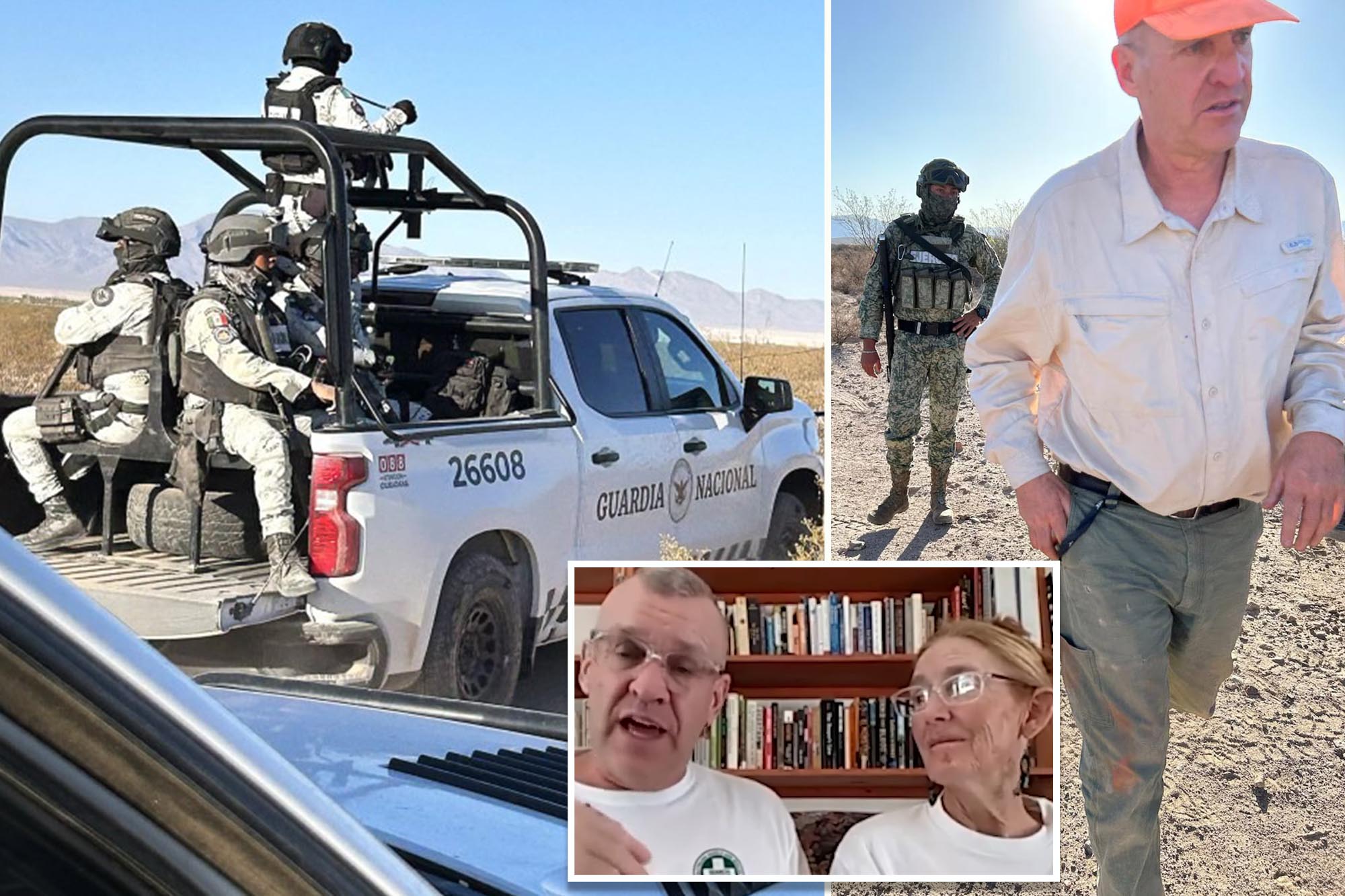 Heavily armed Mexican soldiers accidentally cross US border, surround ...