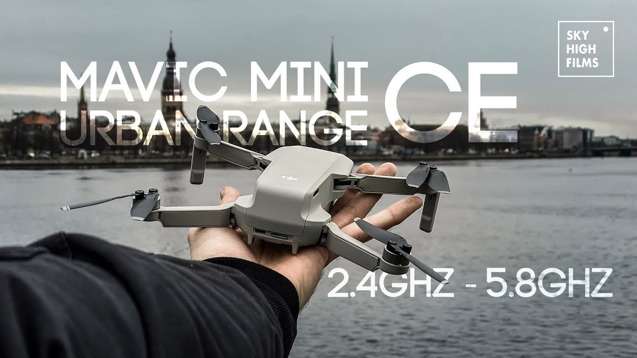 Mavic Mini Urban Range Test – 2.4GHz vs 5.8GHz