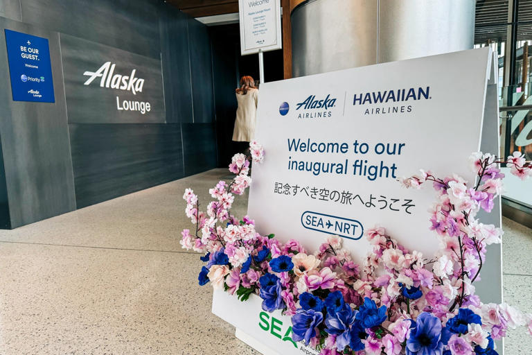 Alaska Airlines upgrades Seattle-Tokyo route with Hawaiian’s new Boeing ...