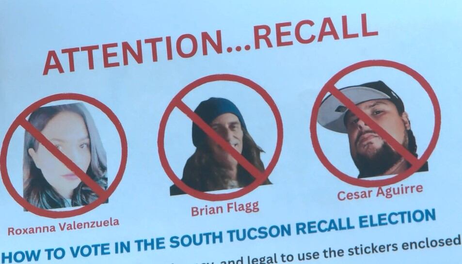 Recall effort underway in South Tucson