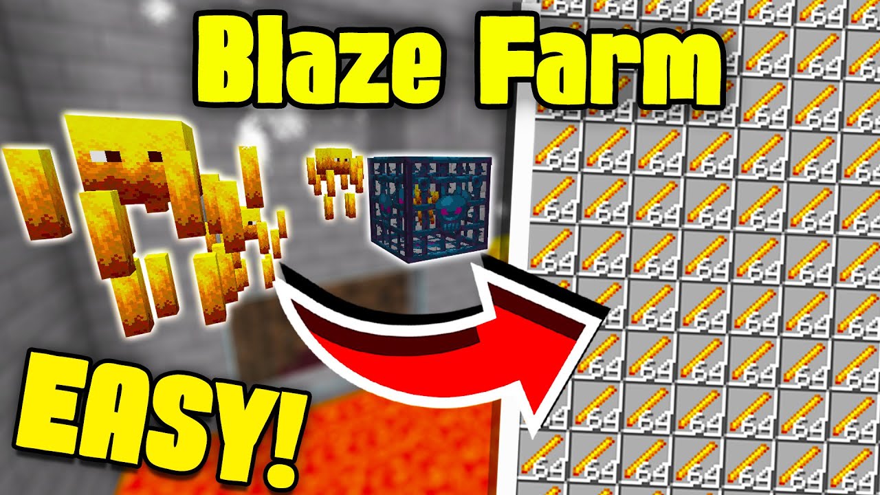 Easiest Blaze XP Farm – Minecraft 1.21+ (Java & Bedrock Tutorial)