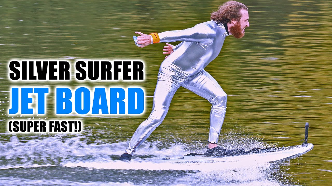 Super Speed Surfboard Build! Inspired by the Silver Surfer