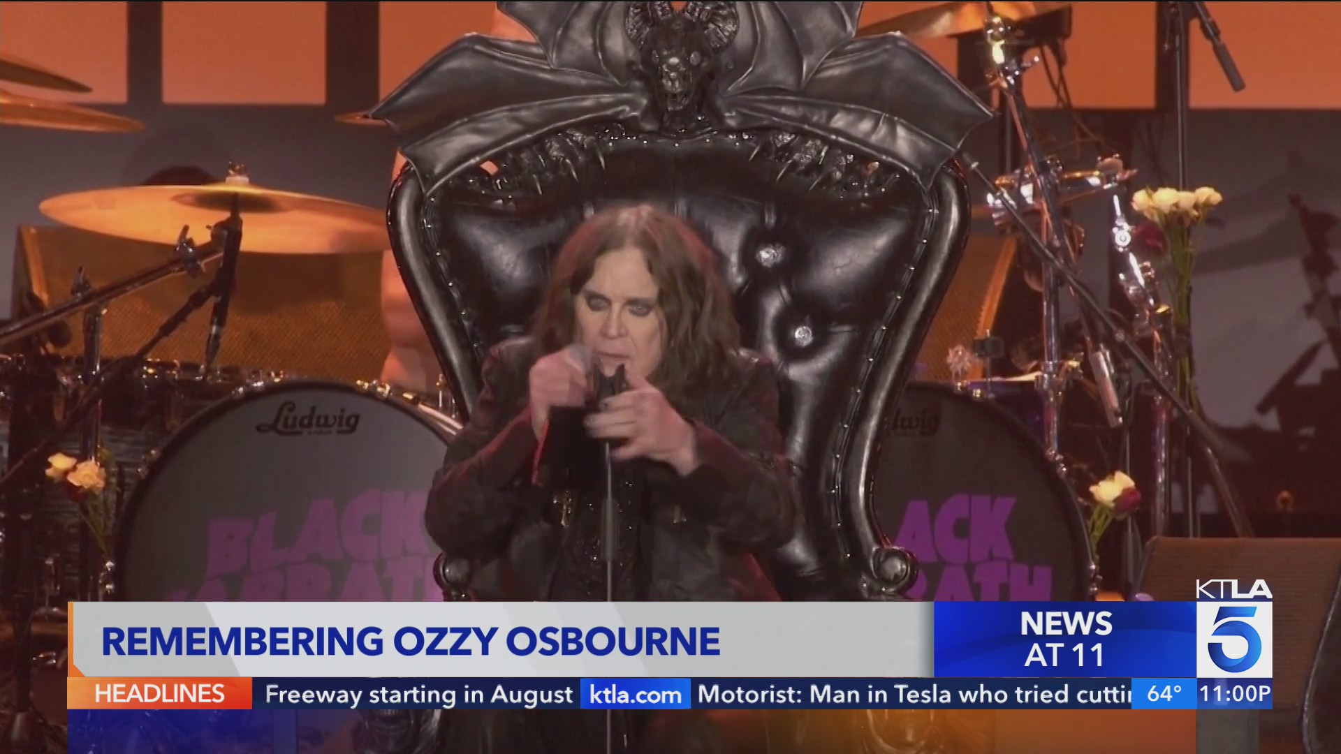 Rock legend Ozzy Osbourne dead at 76
