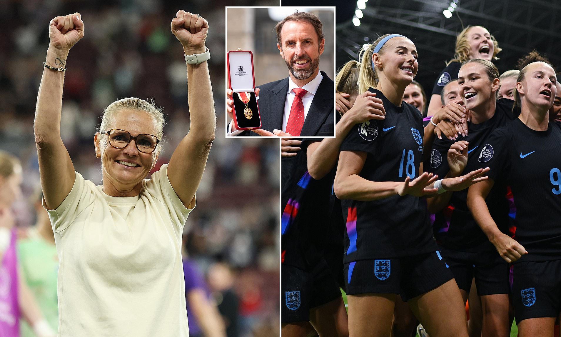 Arise, Dame Sarina! Lionesses' Dutch manager Wiegman in line for ...
