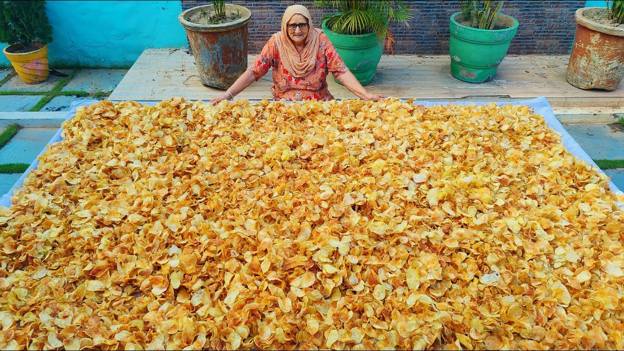 How This Granny Made 1 Million Potato Chips – Indian Style